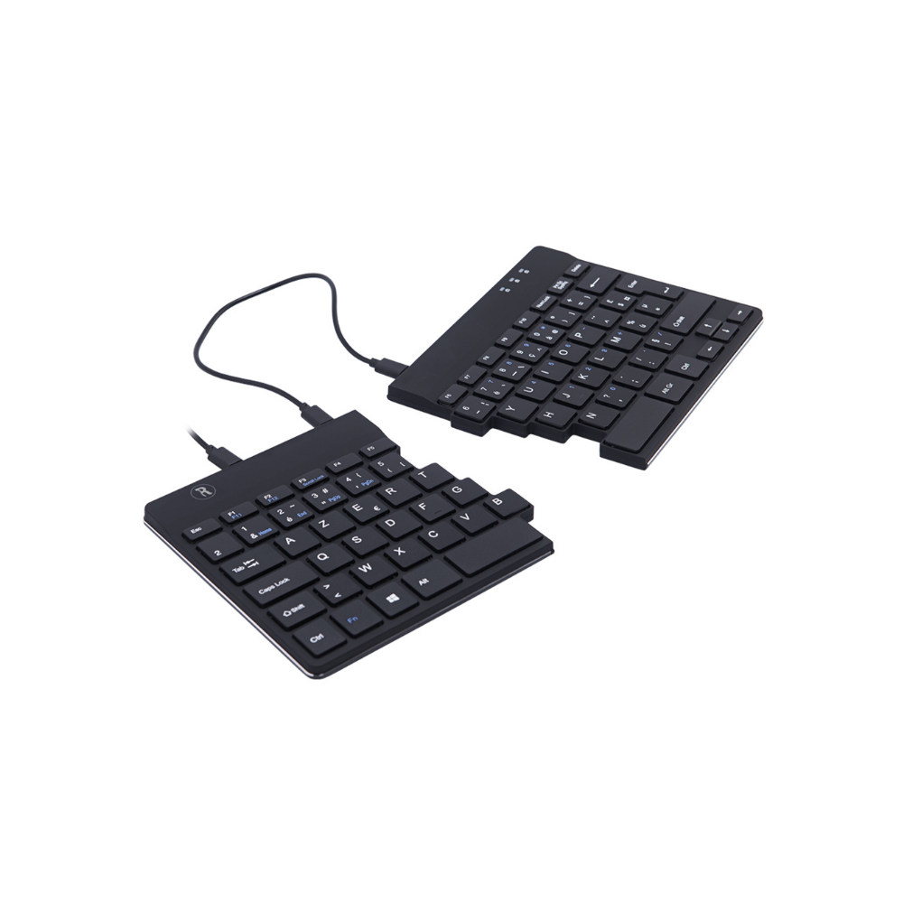 R-Go Split Break | Clavier compact filaire en deux parties détachables ...