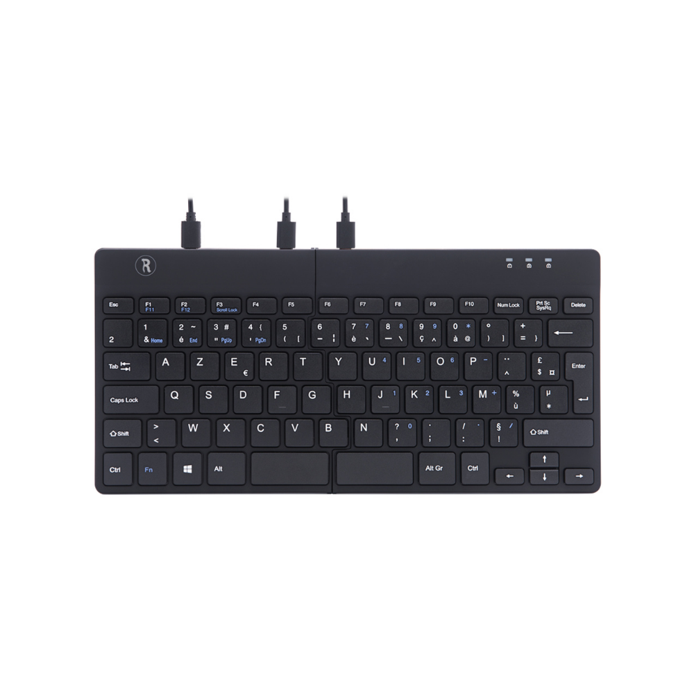 R-Go Split Break | Clavier compact filaire en deux parties détachables ...