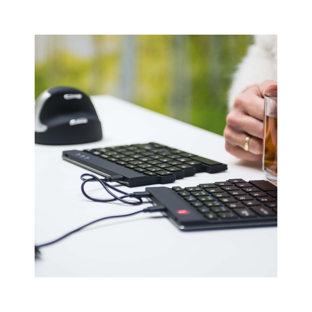 R-Go Split Break | Clavier compact filaire en deux parties détachables ...